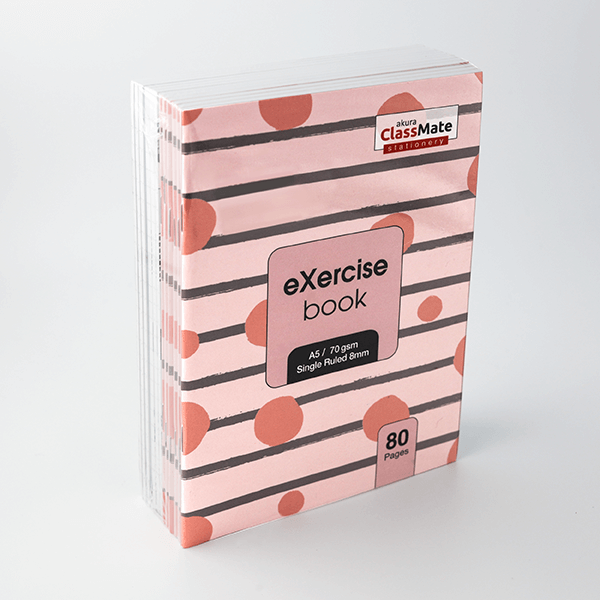 Ex Book 12 Pack 80 Pages Single Ruled - Akura Pilot Sri Lanka | School ...