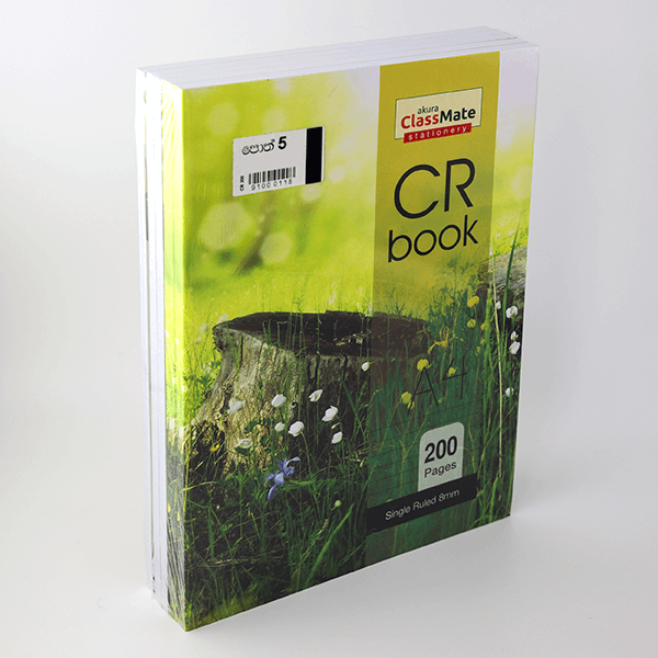 CR Book 5 Pack 200 Pages Single Ruled - Akura Pilot Sri Lanka | School ...