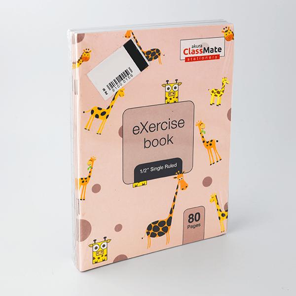 Ex Book 6 Pack 80 Pages 1/2" Single Ruled - Akura Pilot Sri Lanka ...