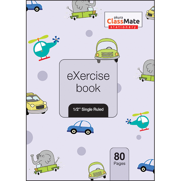 Exercise Book 1/2" Single Ruled 80 Pages - Akura Pilot Sri Lanka ...