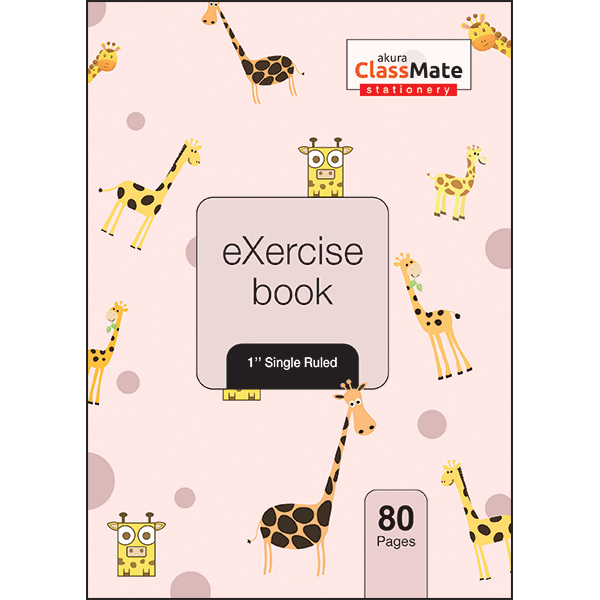 Exercise Book 1" Single Ruled 80 Pages - Akura Pilot Sri Lanka | School ...