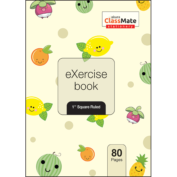 Exercise Book 1" Square Ruled 80 Pages - Akura Pilot Sri Lanka | School ...
