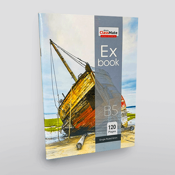 B5 Book 6 Pack 120 Pages Single Ruled - Akura Pilot Sri Lanka | School ...